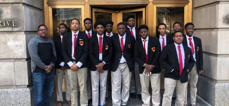 Urban Prep Englewood Visit - Construction Career Development Initiative
